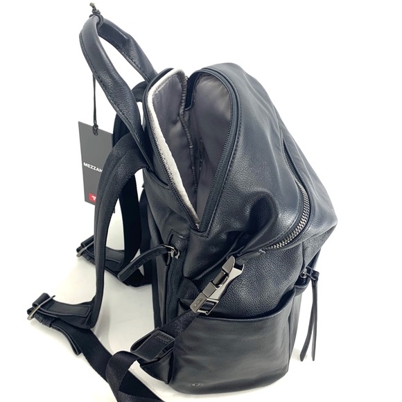 Tumi | Bags | Tumi Mezzanine Pat Backpack Black Pebbled Leather | Poshmark